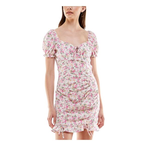 Almost Famous | Dresses | Almost Famous Womens Ivory Up Front Tie ...